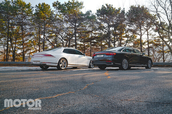 [시승기] 베스트 플래그십 세단은 누구? 제네시스 G90 VS 아우디 A8 L