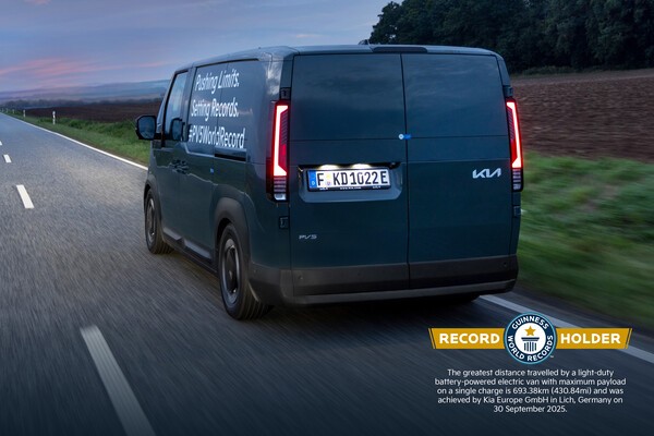 기아 PV5 카고, 단 한 번의 충전으로 693.38km… 전기 상용차의 새로운 이정표